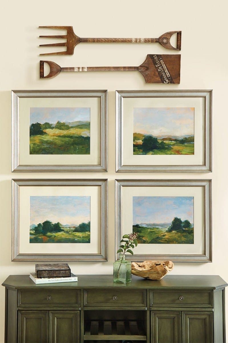 4 Ways to Hang Art Above a Console - How to Decorate