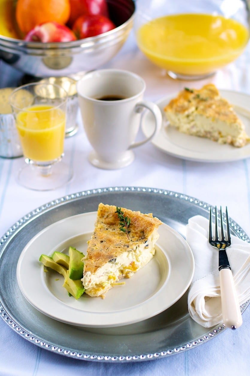 Recipe: Breakfast Quiche - How to Decorate