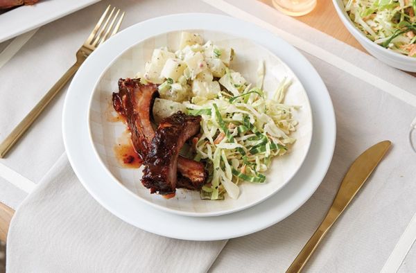 Menu for Southern BBQ from Cooks Illustrated