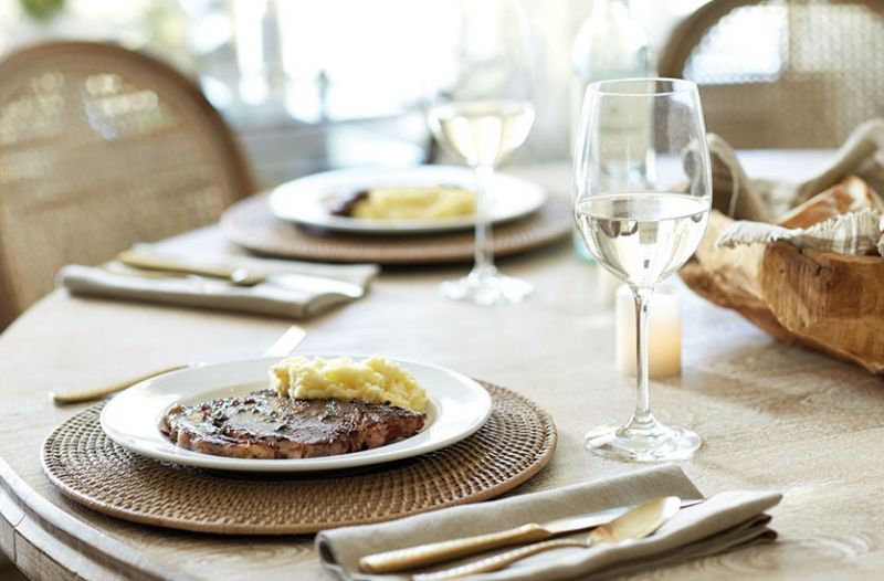 Date Night menu from Cooks Illustrated