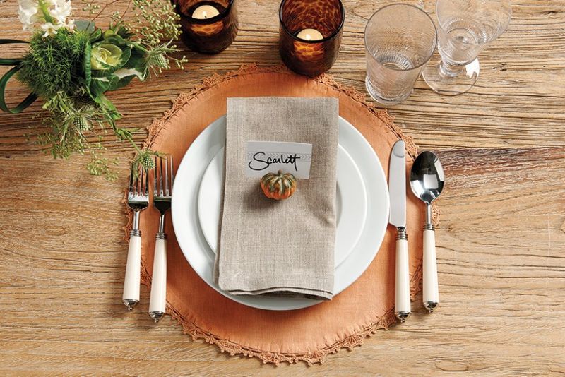 Place setting inspiration