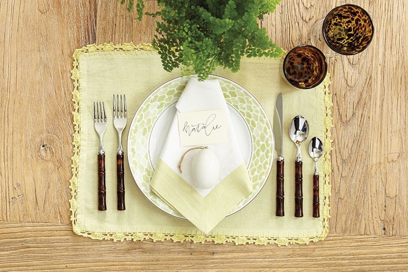 Easter Place Setting Ideas