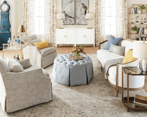 10 Living Rooms Without Coffee Tables - How to Decorate