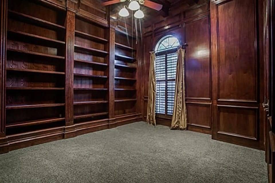 Lightening Up a Dark, Paneled Study/Office