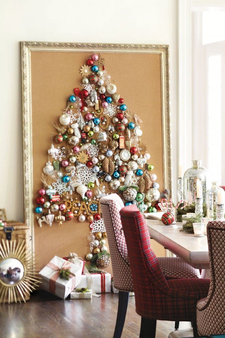 Create Christmas Tree from Ornaments