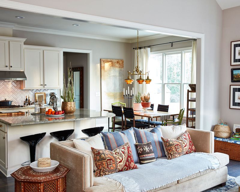 Home Tour: Natalie Nassar's Layered, Family Home - How to Decorate