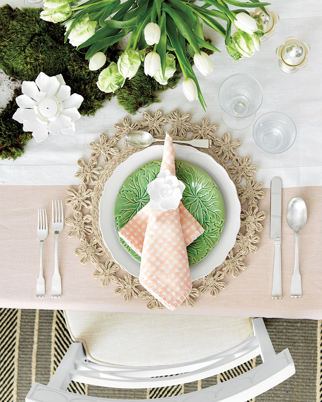 A Fresh, Spring Look for Your Easter Table - How to Decorate