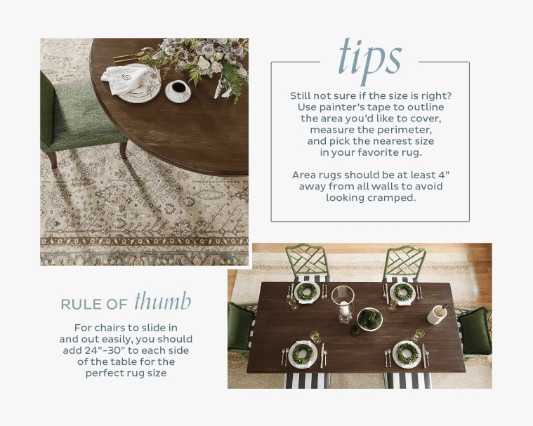 Guide to Choosing a Rug Size